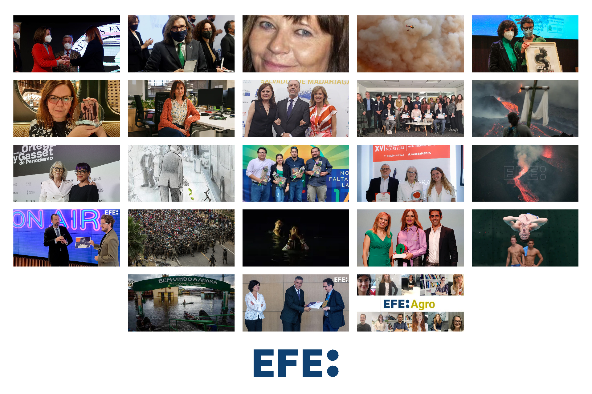 17 premios y varias menciones para la Agencia EFE