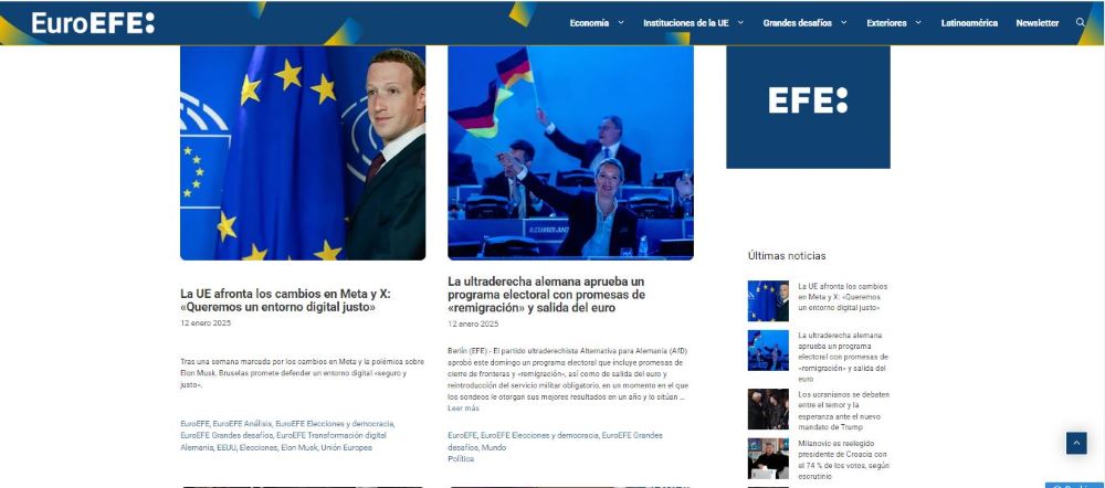 Agencia EFE Corporativa - Noticias sobre EFE